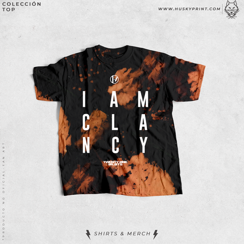 TOP - Clancy Bleach | Husky Print