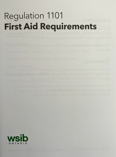 Regulation 1101 Booklet | MSW Safety