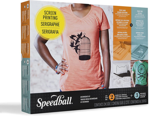 Speedball Intermediate Kit for Screen Printing | hot-foil-type-dies