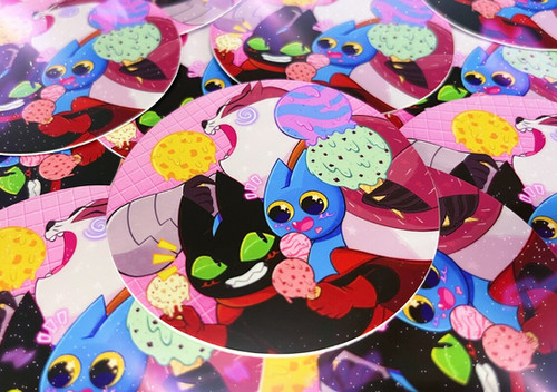 ⋆ MAO MAO ⋆ Ice Cream Break Sticker | Snackbasket