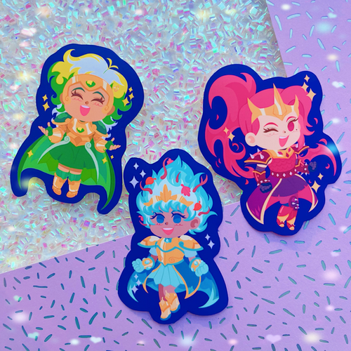 Amiphibia Calamity Trio Sticker set | Snackbasket