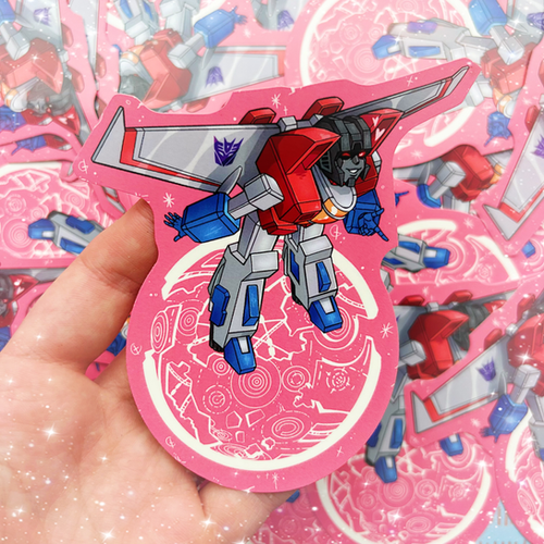 Transformers Starscream Sticker | Snackbasket