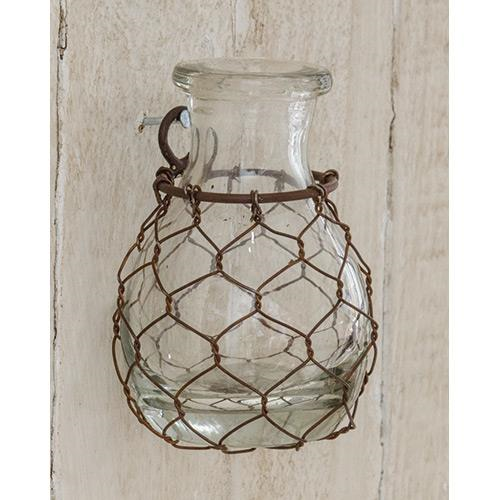 Mini Chicken Wire Vase | marche-maison