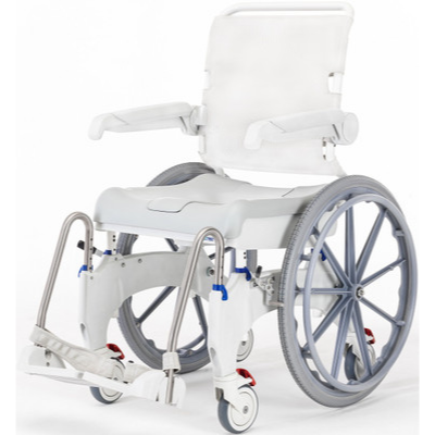 Invacare Aquatec Ocean Ergo Self Propelled Wheeled Commode | Congdon's