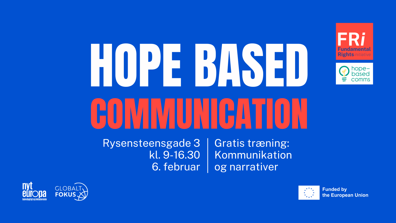 HOPE BASED COMMUNICATION | Nyt Europa
