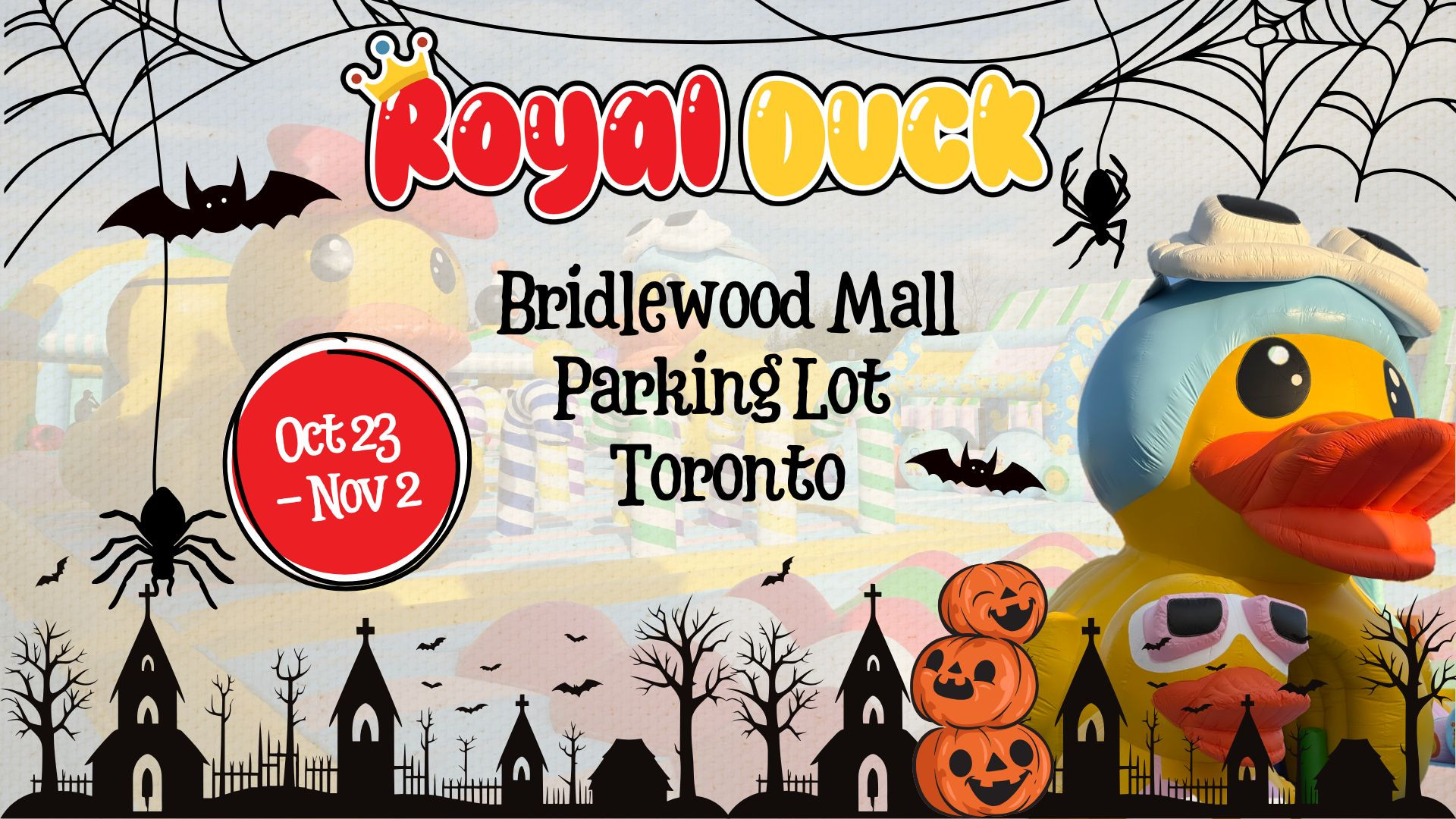 Bounce, Laugh, and Get Spooky at Bridlewood Mall This Halloween!