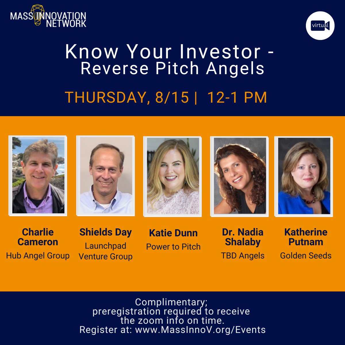 Know Your Investor - Reverse Pitch with Angels | MassINNOV