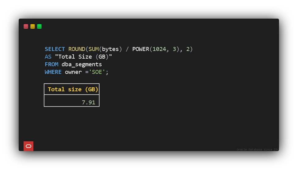 Reclaiming Unused Space In Oracle Database 23ai With Shrinktablespace