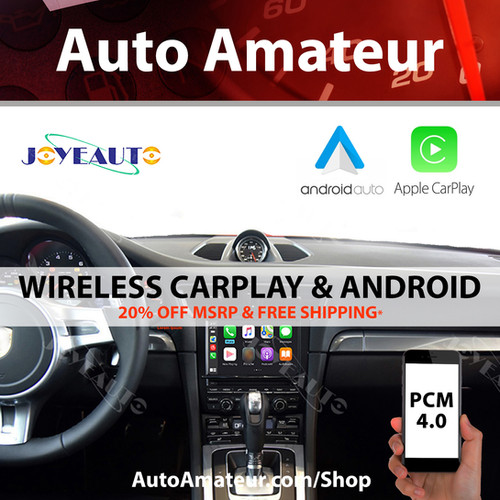 Porsche PCM 4.0 Apple CarPlay & Android Auto (Wireless) | Auto Amateur