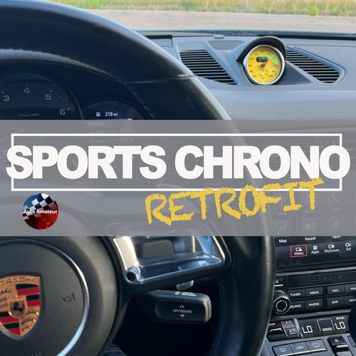 Porsche Sports Chrono Clock Retrofit | Auto Amateur