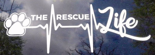 The Rescue Life Decal | home