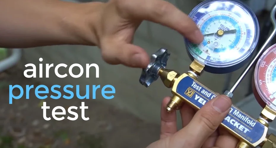 Aircon Pressure Test