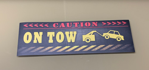 On - Tow Magnetic Sign | Learn Offroad