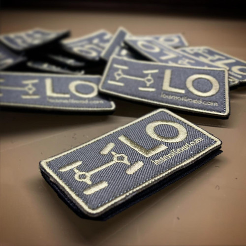 Embroidered Patch with Velcro | Learn Offroad