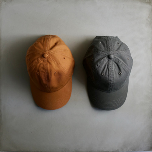 Twill Baseball Cap - Olive / Copper | Modern Times Store