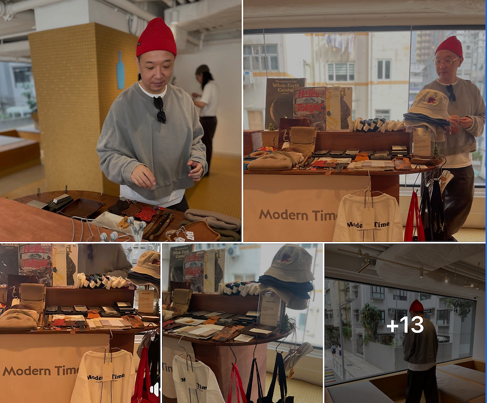 【MODERN TIMES AT BLUE BOTTLE HOLIDAY MARKET・MEDIA DAY 傳媒預覽日】