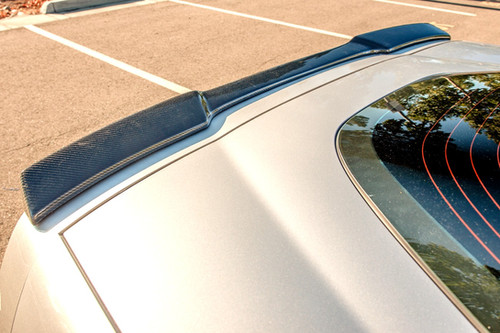 C6ZR1SM - REAR SPOILER - Weaved carbon fiber | Veloz Designs
