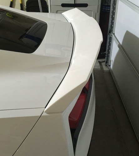 C7Z51EXTREME REAR SPOILER - flat white primer | Veloz Designs