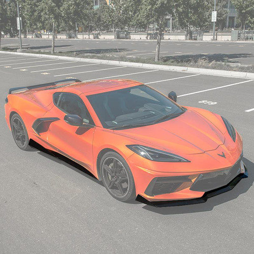 FC- C8 5VM SIDE SKIRTS -carbon flash | Veloz Designs