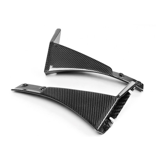 C7 STAGE3 FRONT LIP WINGLETS - carbonFiber | Veloz Designs