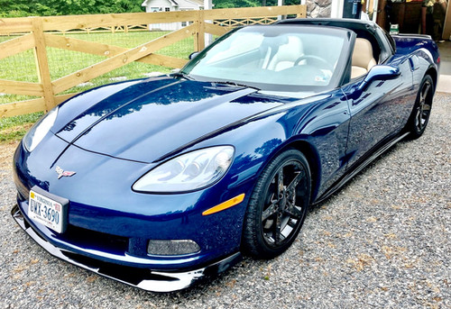 C6 BASE 6 PIECE AERO KIT - black mill finish | Veloz Designs