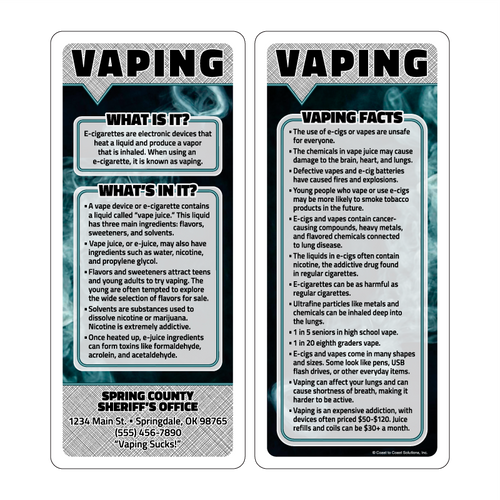 Vaping Q & A Cards | Creative