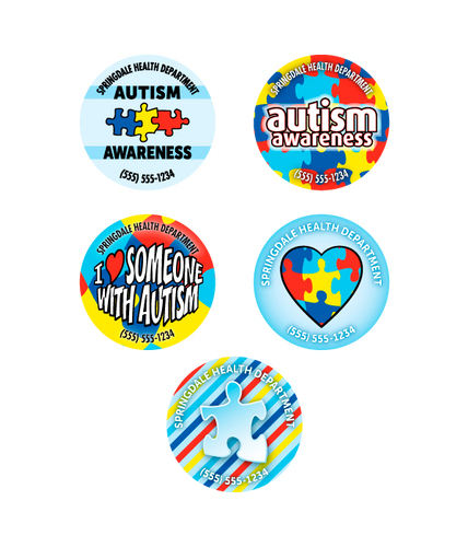Autism Awareness Assorted Bookmarks | Creative