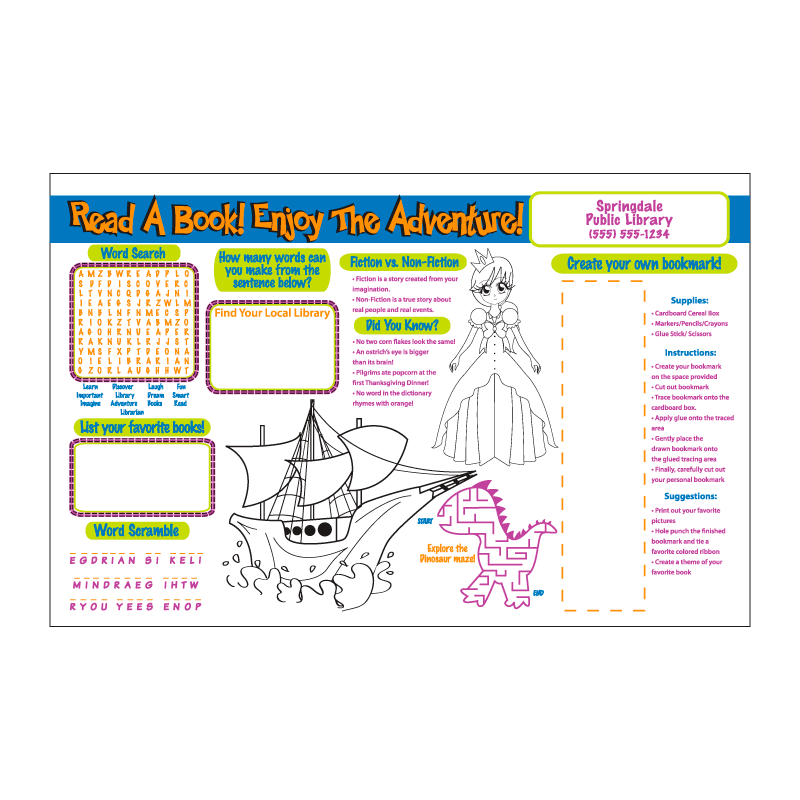 Read A Book! Enjoy The Adventure! | Creative