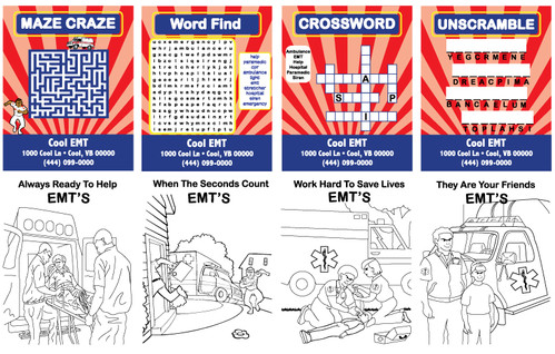 Activity Cards (EMS, EMT, Paramedic) | Creative