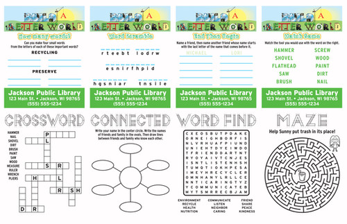 Build A Better World Activity Cards | Creative