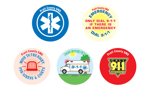 9-1-1 Asst. Stickers | Creative