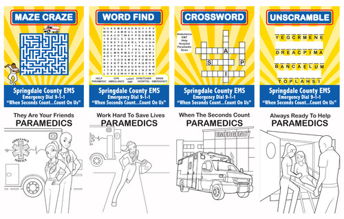 Emergency Medical Services (EMS, EMT, Paramedic) Activity Cards | Creative