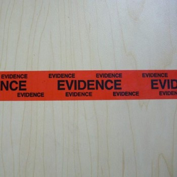 1" and 2" Red Evidence Tape | Creative
