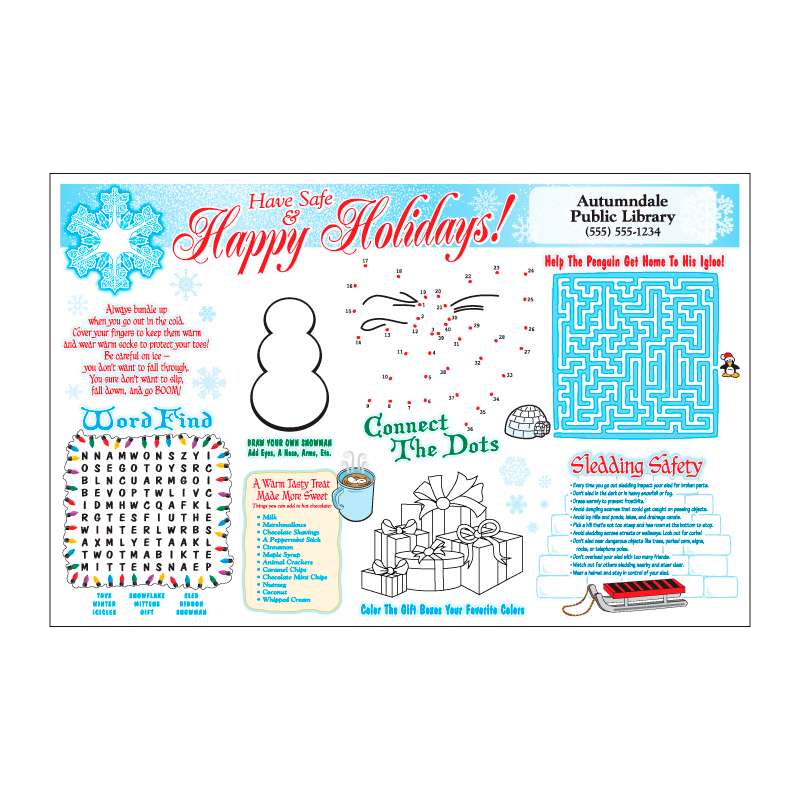 Winter Holiday Activity Sheet Modern Marketing winter-holiday-activity-sheet-modern-marketing
