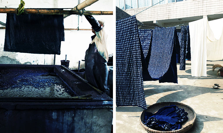 ‘Chinese Indigo Dyeing’