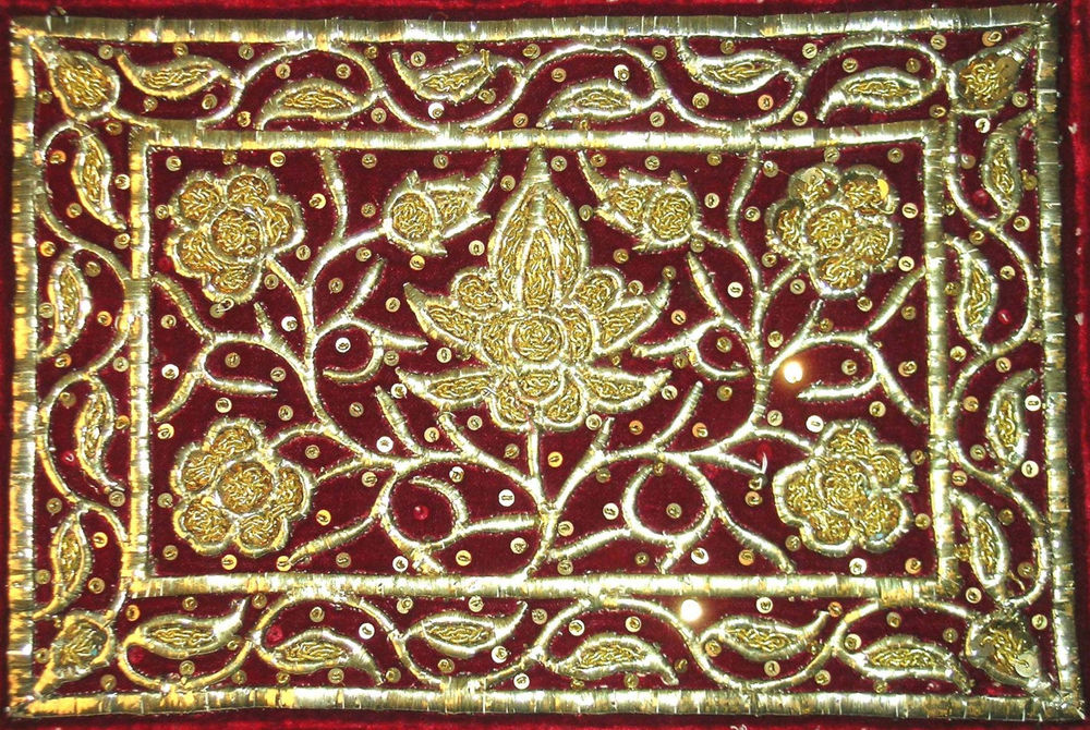 Malay Gold Thread Embroidery