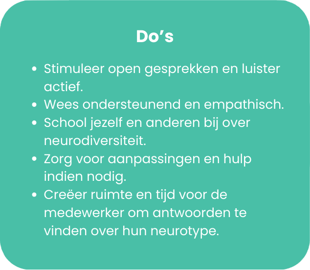 Hoe het delen van neurotypes jouw werkplek kan transformeren