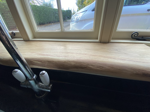 500mm Rustic Oak Window Boards | Waney Edge Timbers