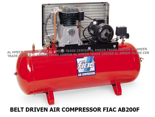 BELT DRIVEN AIR COMPRESSOR FIAC AB200F | atc