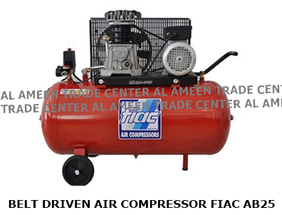 BELT DRIVEN AIR COMPRESSOR FIAC AB25 | atc