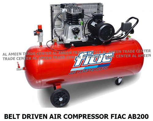 BELT DRIVEN AIR COMPRESSOR FIAC AB200 | atc