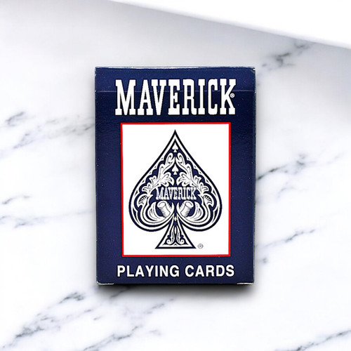 Maverick Playing Cards (Blue) | Immortalplayingcards