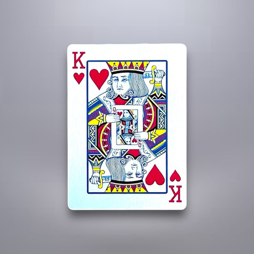 Gaff Card: Copag 310 King of Hearts with Card Reveal (Red Back ...