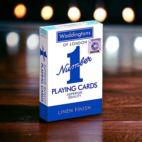 Waddingtons No.1 Playing Cards (Blue) | Immortalplayingcards