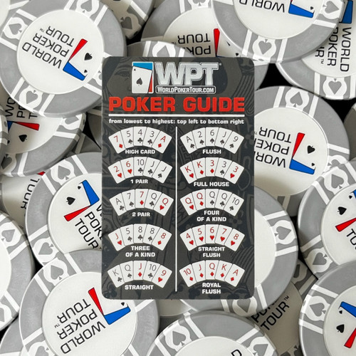 WPT Poker Hand Rankings Chart (3 Pack) | Immortalplayingcards