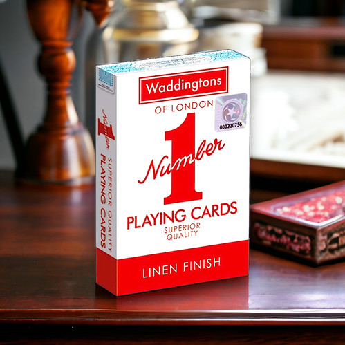 Waddingtons No.1 Playing Cards (Red) | Immortalplayingcards