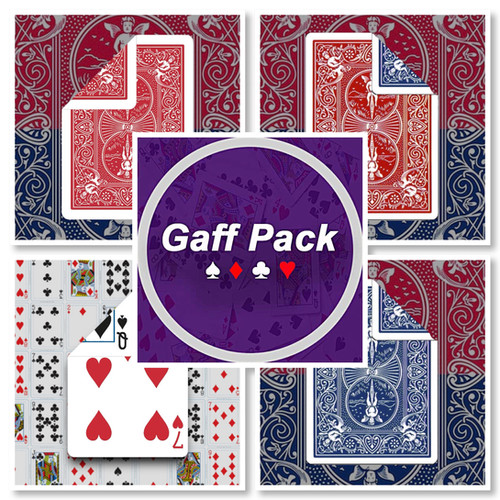 Gaff Pack: Bicycle Standard Rider Back | Immortalplayingcards