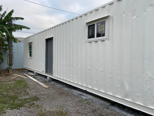 40ft Container with Door and Windows | Container Companies