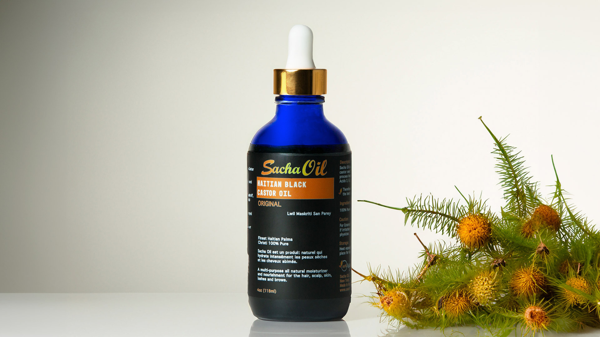 Sacha Oil Haiti USA | The Haitian Black Castor Oil