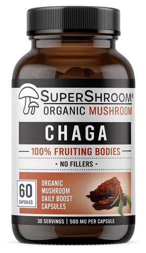 Organic Chaga Supplement | SuperShroom